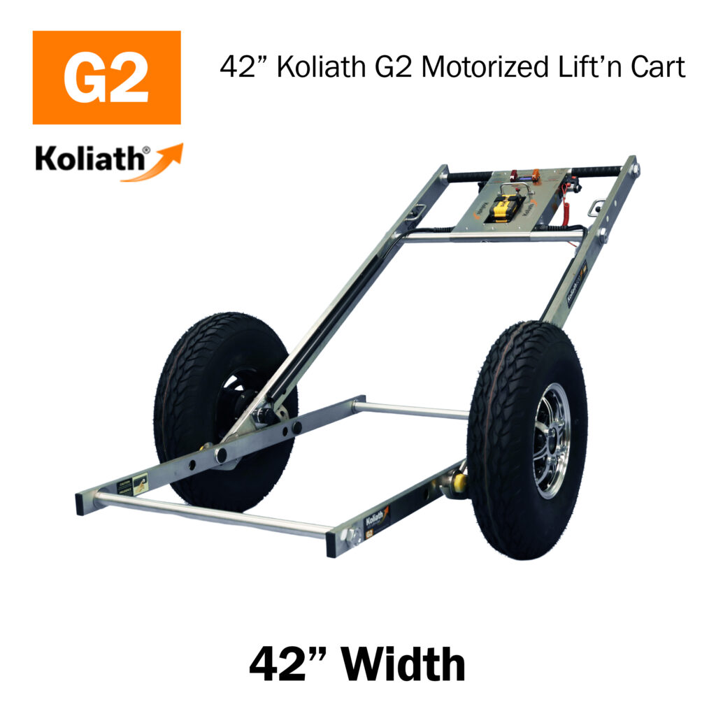 42" Motorized Generator Cart | Koliath G2 Lift'n Cart